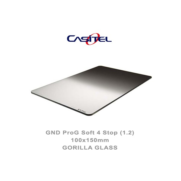 gnd filter soft 4 stop (1.2) ProG 100x150mm gorilla glass casiotel